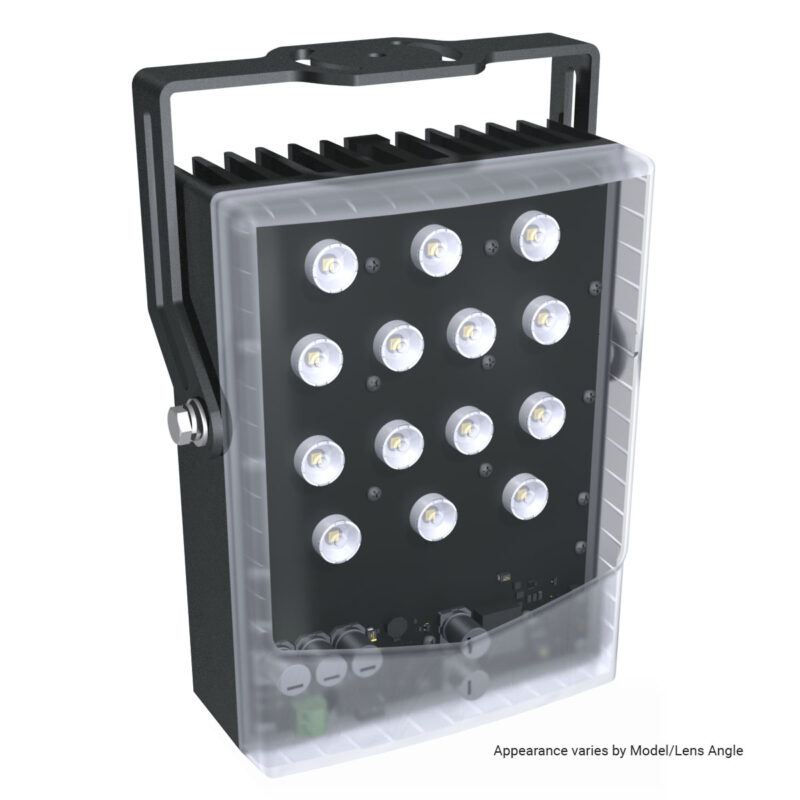 PoE Powered LED IR Illuminators & White Floodlights, Outdoor...