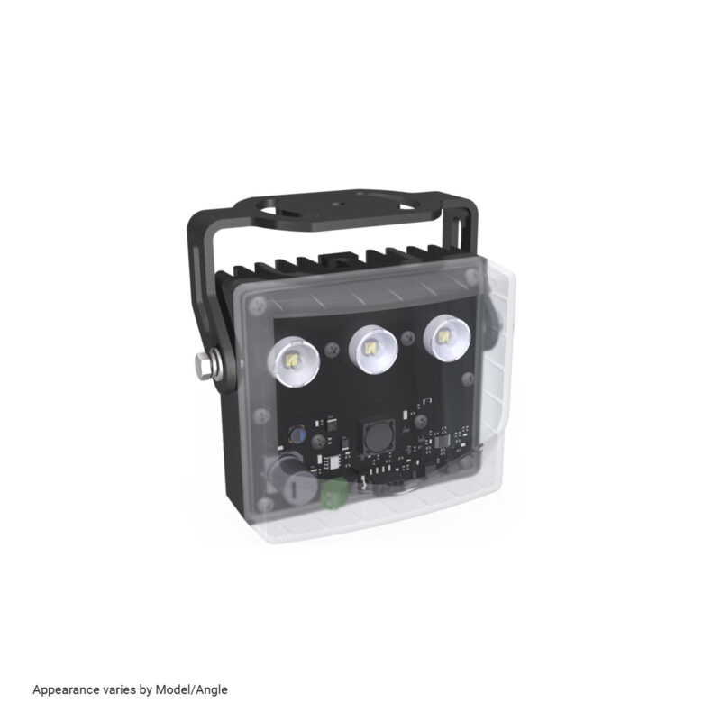 PoE Powered LED IR Illuminators & White Floodlights, Outdoor...